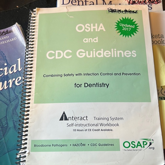 Other | Osha And Cdc Guidlines Updated 217 For Dentistry | Poshmark